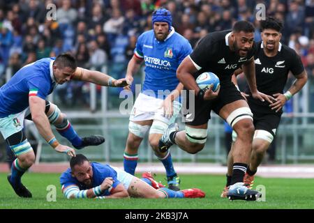 Dean Budd during the Test Match 2018 between Italy and New Zealand at ...