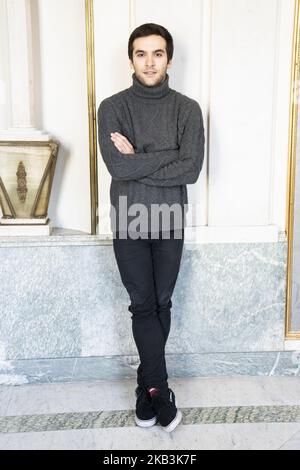 the actor Ricardo Gomez poses during the session of portraits in Madrid ...