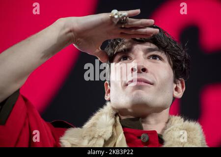 Ezra Matthew Miller, actor attends an opening ceremony of Tokyo Comic ...