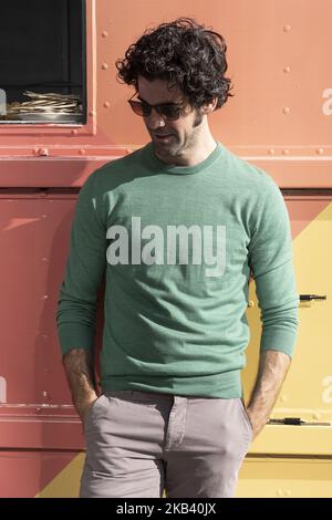 Actor Miguel Ángel Muñoz poses at the photocall of the People in Red ...