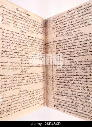 old manuscript handwritten Stock Photo - Alamy