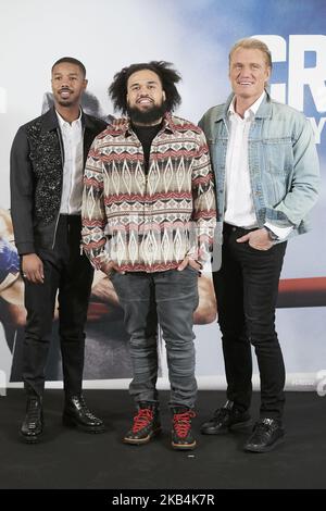 Dolph Lundgren attends the photocall on Day 2 of the 43rd Turin Film ...