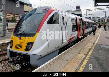 Greater Anglia train at London Stratford station, England United ...