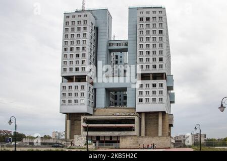 The House of Soviets is seen in Kaliningrad, Russia on 7th, September ...
