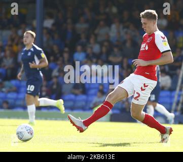 Jimmy Dunne of Fleetwood Town during English Sky Bet League One between ...