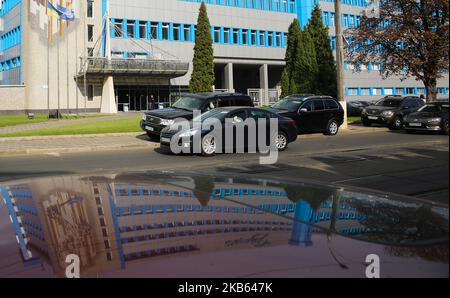 Farmak SAP medicine factory is seen in Kyiv, Ukraine, September 16,2019 ...