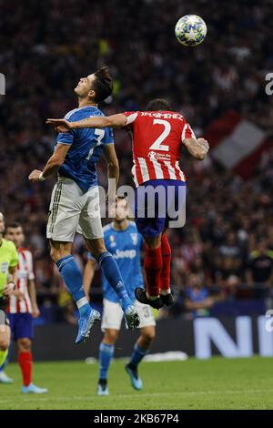 Jose Gimenez of Atletico de Madrid during the UEFA Champions League ...