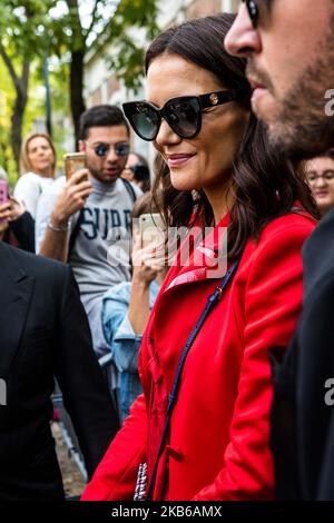 Katie Holmes outside Fendi at Milan Fashion Week, Milano, Italy, on ...