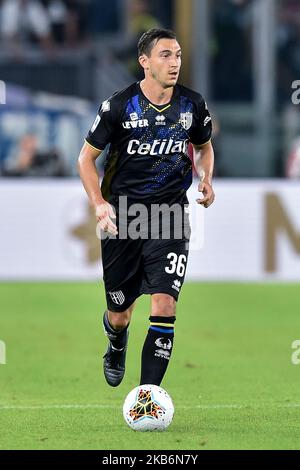 Alessandro Minelli of Parma Calcio during the Serie A match between ...
