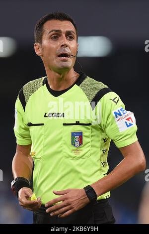 Marco Di Bello (Referee) during the Italian championship Serie A ...