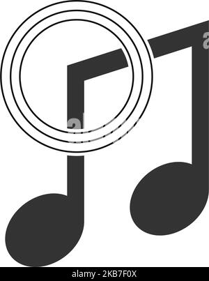 music audio logo vector illustration design Stock Vector Image & Art ...