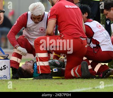 fabio pisacane (cagliari) during Italian Serie A Soccer season 2019/20 ...