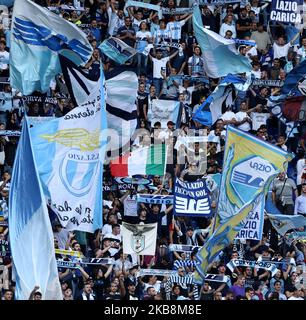 ss lazio ultras curva nord during SS Lazio vs US Cremonese, Italian ...