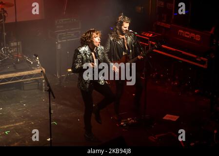 English Singer and songwriter Barns Courtney performs live at Electric ...