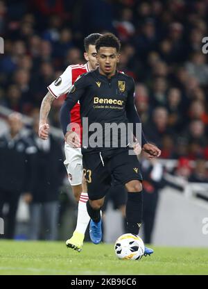 Marcus Edwards of Vitoria during Europa League Group F between Arsenal ...