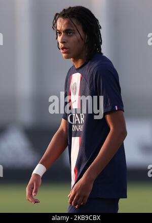 Turin, Italy, 2nd November 2022. Louis Mouquet of PSG during the UEFA ...