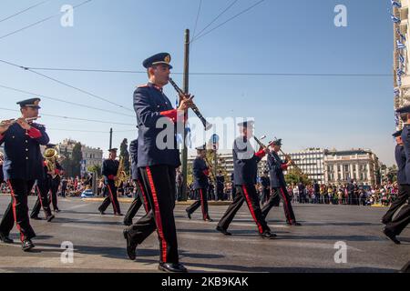 People take part at OXI day parade in Athens, Greece on october 28th ...