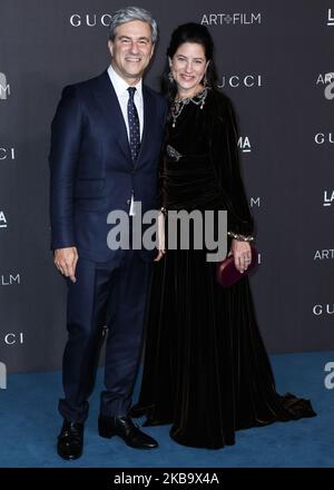 Michael Govan and Katherine Ross arrive at the 2022 LACMA Art + Film ...