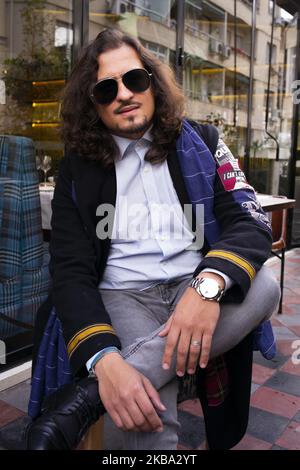 Flamenco dancer Antonio Fernandez Montoya known as the Farru poses during Portrait Session in ...
