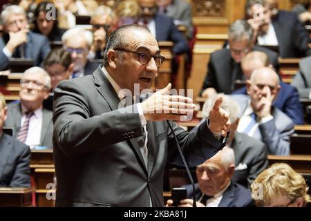 French Minister of the Interior Laurent Nunez during a session of ...