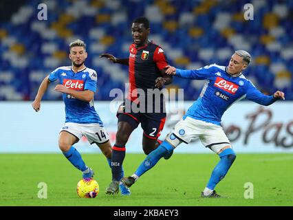 Dries Mertens player of Napoli and Jose Maria Callejon player of ...