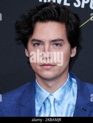 Cole Sprouse arrives at the Los Angeles premiere of "Five Feet Apart ...