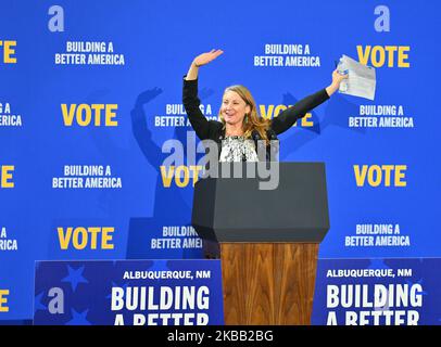 U.S. Representative Melanie Stansbury (D-NM) speaking at a hearing of ...