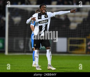 Meadow Lane, Nottingham on Saturday 8th February 2025. Alassana Jatta ...