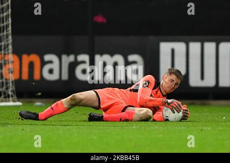 Joel Dixon of Barrow during the Vanarama National League match between ...