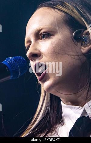 Allie X, real name Alexandra Ashley Hughes, performs on stage at ...