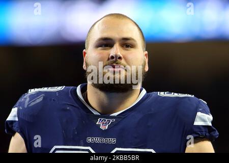 Dallas Cowboys offensive tackle Brandon Knight (69) and center Tyler ...