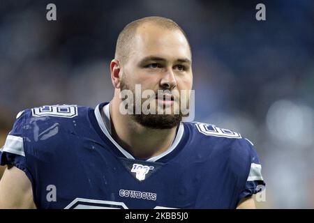 Dallas Cowboys offensive tackle Brandon Knight (69) and center Tyler ...
