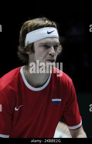 Andrey Rublev of Russia during day 6 of the 2024 French Open, Roland-Garros 2024, Grand Slam ...