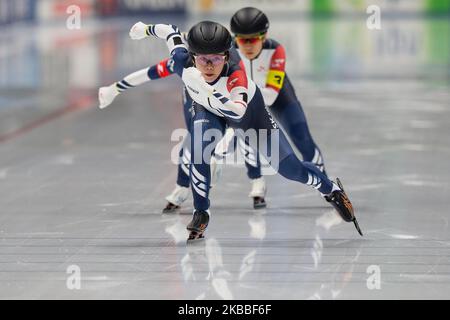 PARK Ji-Woo (KOR), during Speed Skating Women's 1500m, at the Olympic ...