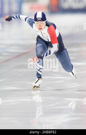 KIM Min-Sun (KOR) during Speed Skating, Olympic Winter Games Milano ...