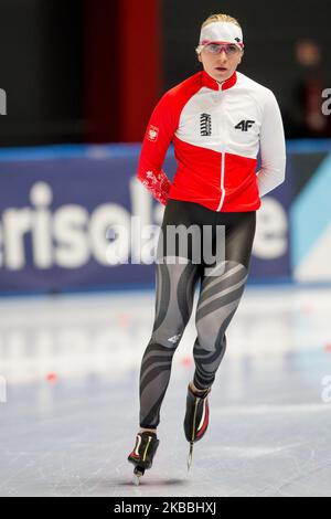 CZERWONKA Natalia (POL) during Speed Skating, Olympic Winter Games ...