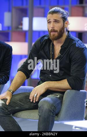 Turkish actor Can Yaman attends the red carpet of the film “Duse” at ...
