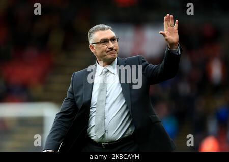 New manager Nigel Pearson meets the Watford fans before the Premier ...