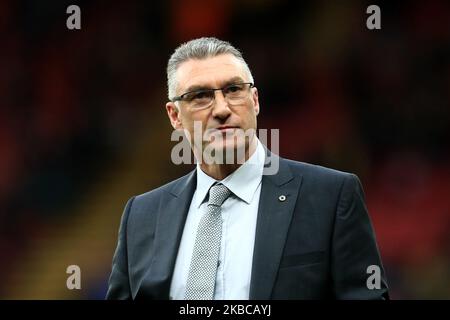 New manager Nigel Pearson meets the Watford fans before the Premier ...