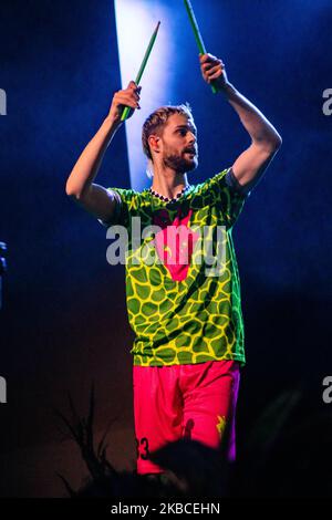 Tucker Halpern of SOFI TUKKER performs at the 2025 BottleRock Napa ...