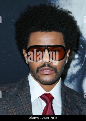 The Weeknd arrives at the UNCUT GEMS Los Angeles Premiere held at the ...