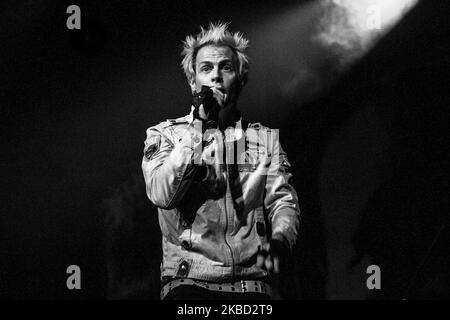 Spider one of Powerman 5000 performs live in Milano, Italy, on June 27 ...