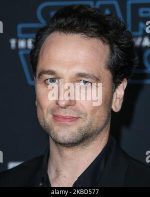 Matthew Rhys arrives at Disney’s STAR WARS THE RISE OF SKYWALKER held ...