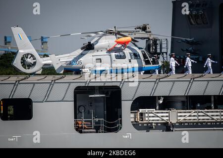 Myanmar Navy soliders march during a ceremony to mark the Myanmar Navy ...