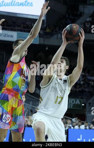 Mario Nakic of Real Madrid during the 2020/2021 Turkish Airlines ...