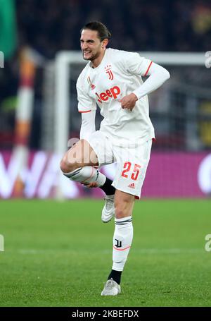 Olimpico Stadium, Rome, Italy - Adrien Rabiot of AC Milan during Serie ...