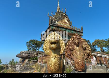A view of Wat Sampov Pram (means Temple of the Five Boats), the highest ...