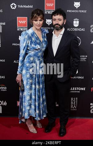 Marta Nieto, Rodrigo Sorogoyen attends the 'Jose Maria Forque' 2020 ...