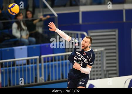 Serbian Player Nemanja Petric (hitter spiker) of team Allianz ...