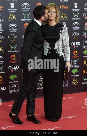 Maria Casado attends the red carpet previous to Goya Awards 2021 Gala ...